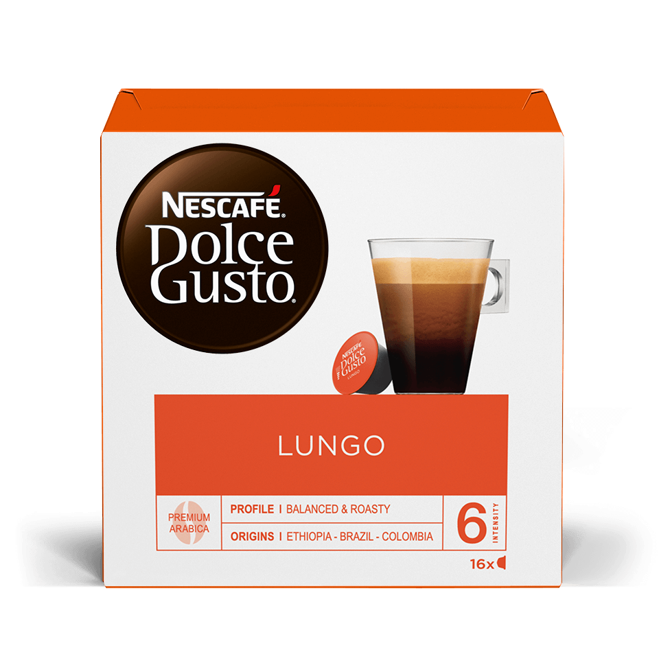 Cápsulas de Dolce Gusto® Lungo| NESCAFÉ® ES